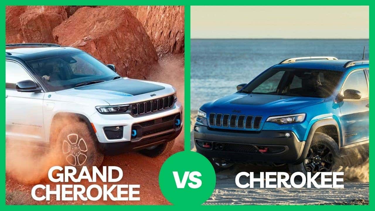 2025 Jeep Grand Cherokee vs 2023 Cherokee - Alma CJDR