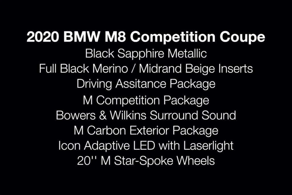 2020 M8 Competition Coupe | BMW of Escondido