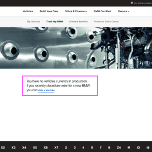 How to Track Your Custom Order Escondido CA - BMW of Escondido
