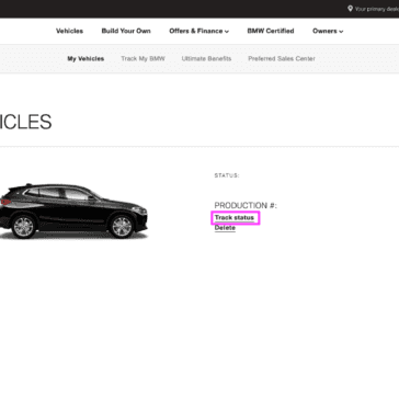 How to Track Your Custom Order Escondido CA - BMW of Escondido