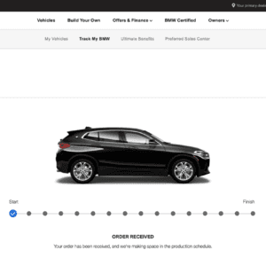 How to Track Your Custom Order Escondido CA - BMW of Escondido