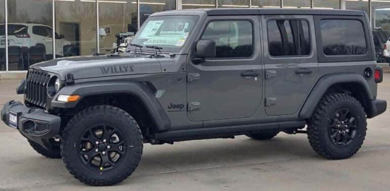 Advantages of the Jeep Willys Four-Door | Cape Coral Chrysler Dodge ...