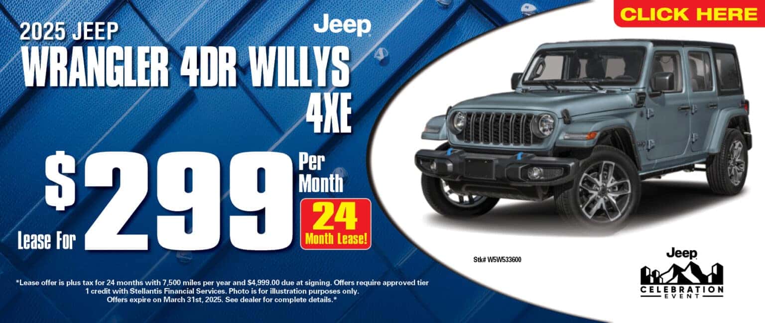 New Jeep Specials | Cape Coral Chrysler Dodge Jeep Ram