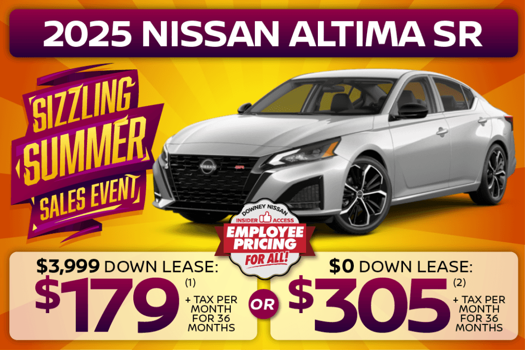 Nissan Lease Specials Near Norwalk | Nissan Car Deals Downey