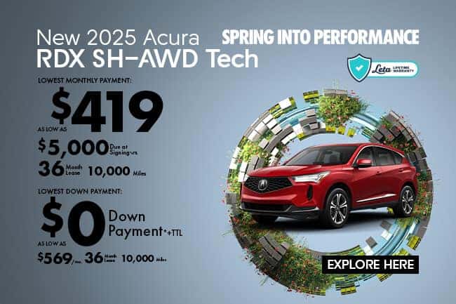 New Acura Specials | Acura of Springfield