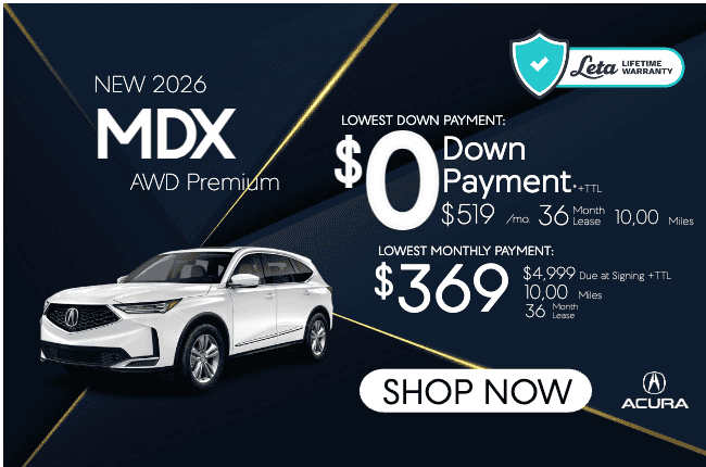 New Acura Specials | Acura of Springfield