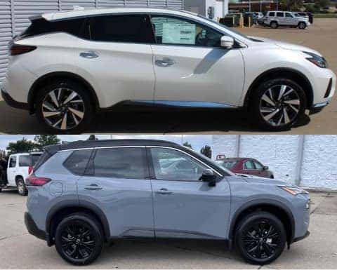 2024 Nissan Rogue vs. Nissan Murano: Trims, Specs, & More