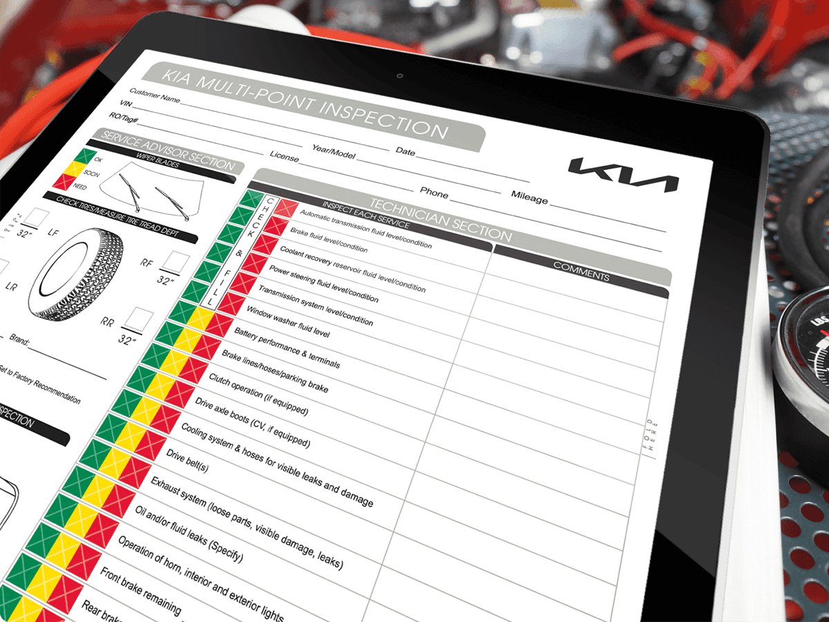 Multi-Point Inspection Service | Lou Fusz Kia Evansville
