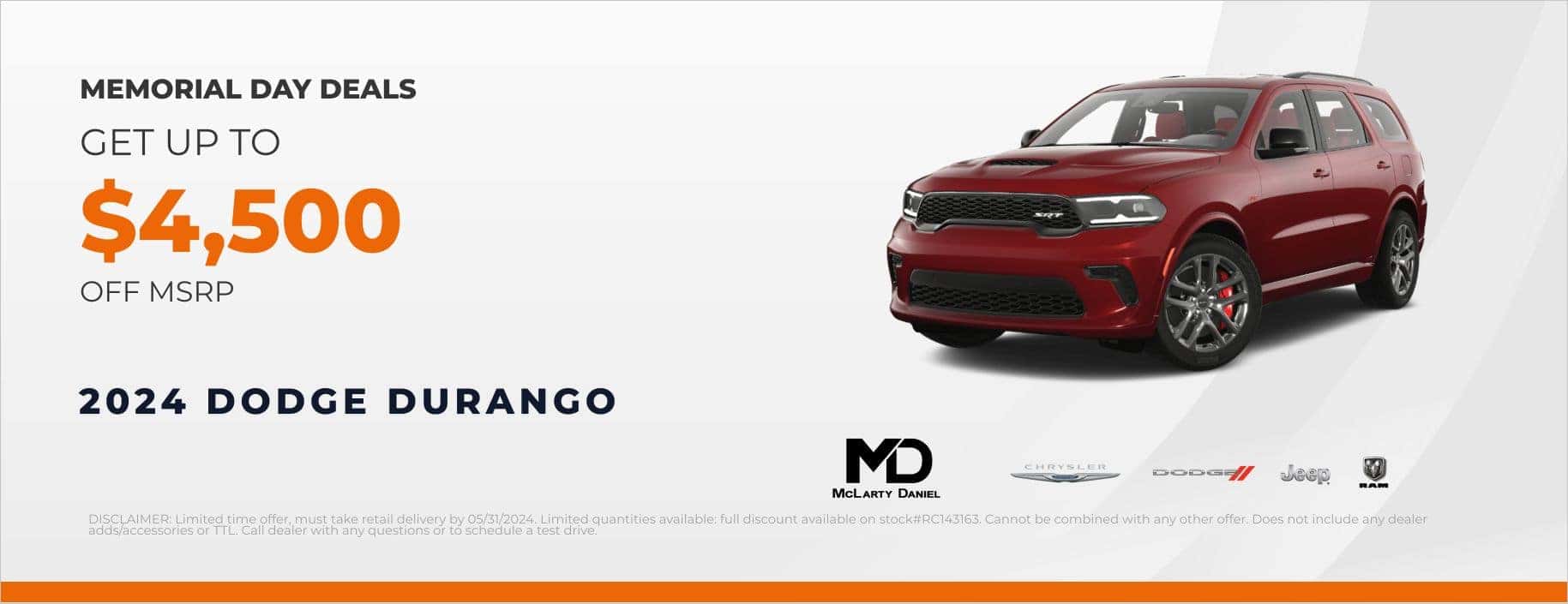 McLarty Daniel CDJRF of Springdale | New and Used Car Dealer