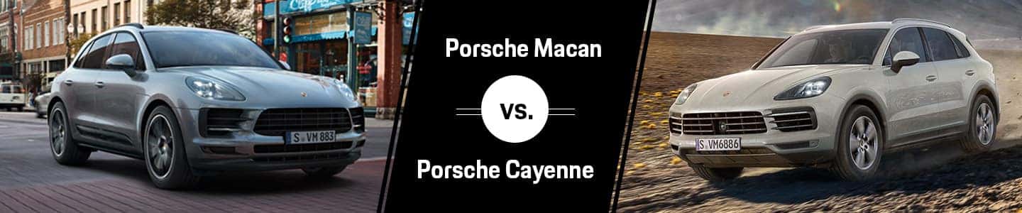 Porsche Macan Vs. Cayenne Comparison Chart | Porsche Atlanta Perimeter