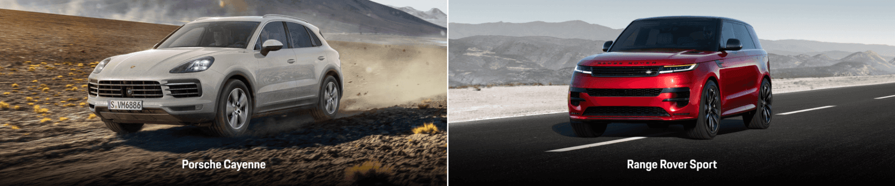 Porsche Cayenne Vs. Range Rover Sport