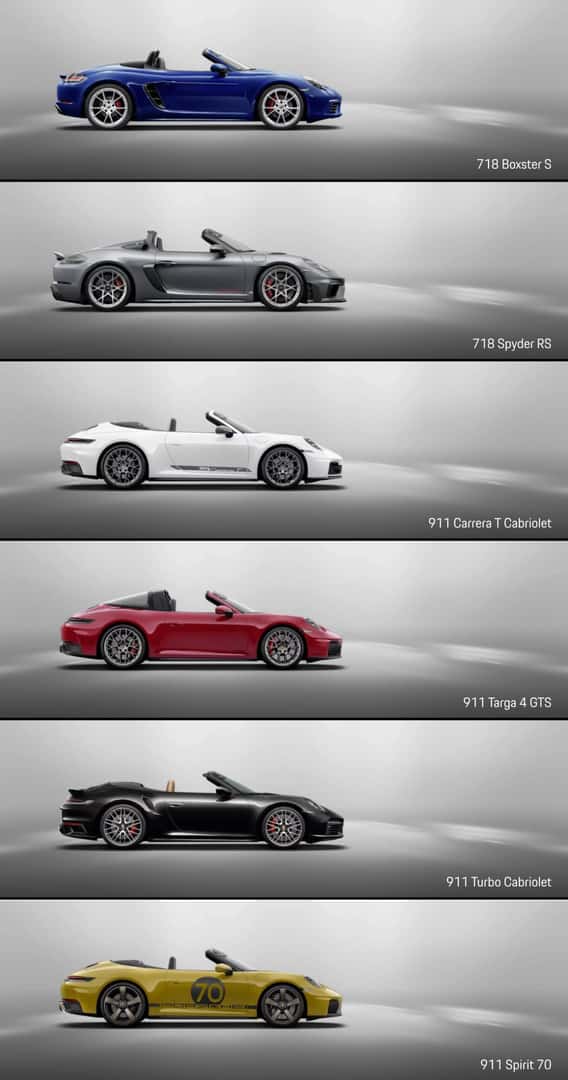 Which Porsche Models Are Convertible? | Full Guide To Open-Top Driving