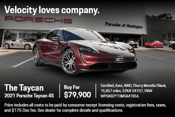Used, Pre-Owned Auto Specials | Huntington Porsche