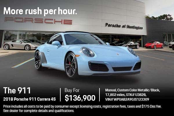 Used, Pre-Owned Auto Specials | Huntington Porsche