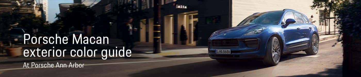 Porsche Macan Colors - Macan Exterior Paint Color Options for 2026