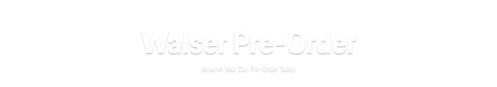 Walser Pre-Order - Porsche Wichita