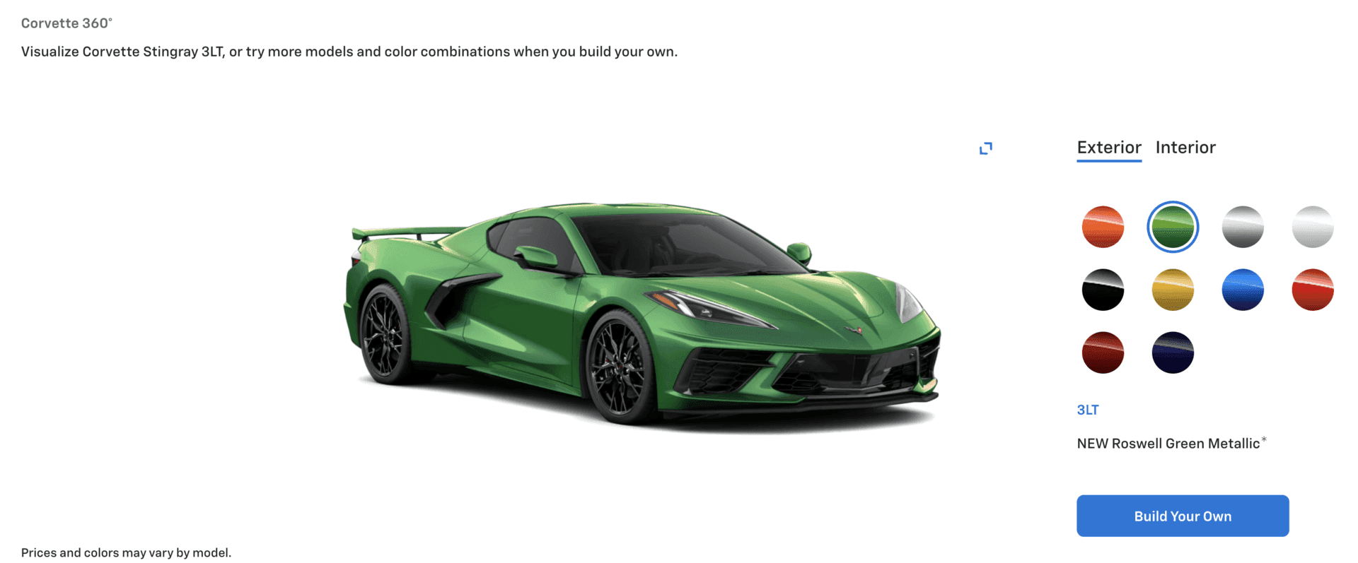 2026 Chevy Corvette Color Options: New Green & Silver | Starling Chevy